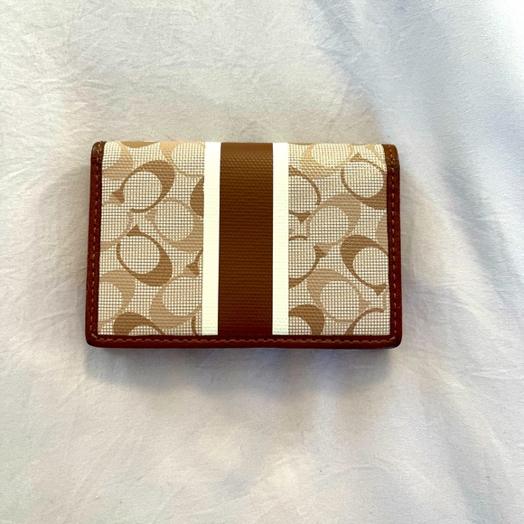 Coach | Accessories | Coach Small Wallet Flap Card Case | Poshmark
